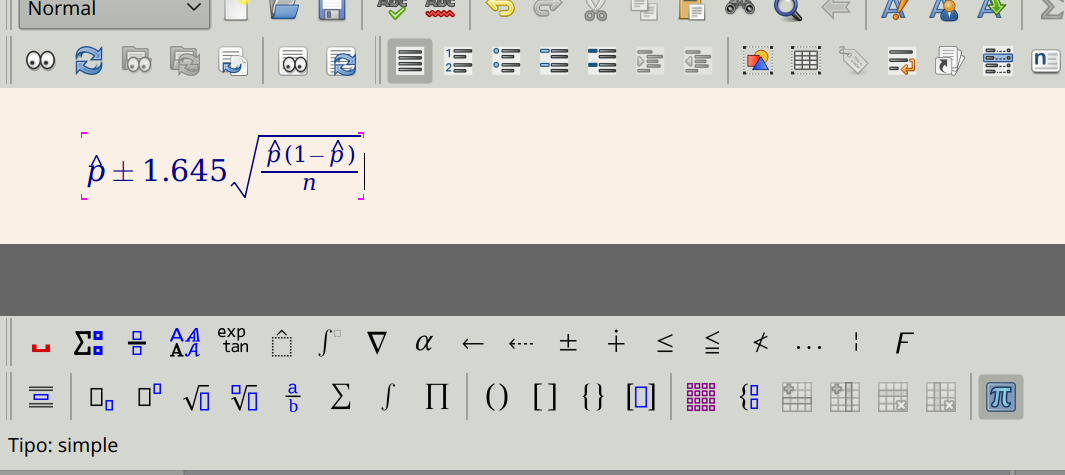 Edición de ecuaciones matemáticas en Typora con LyX – Apuntes informáticos